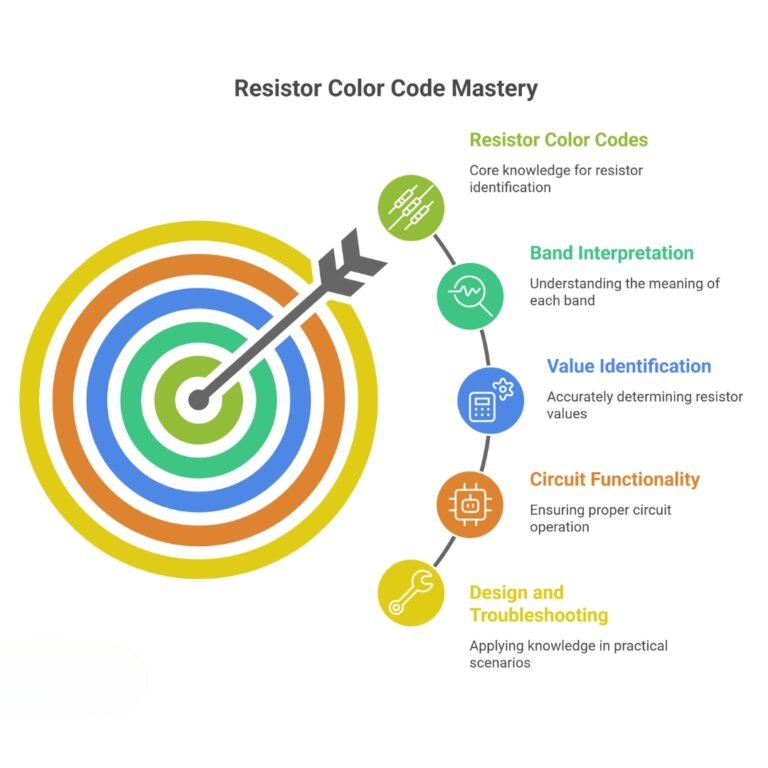 Resistor Color Code Guide: 3-Band, 4-Band, 5-Band & 6-Band Explained